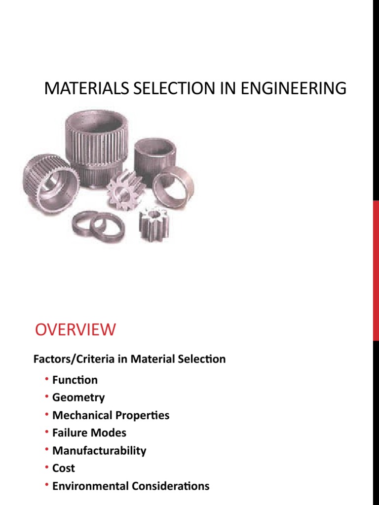 Materials Performance Indices-Intro | PDF | Fracture | Wear