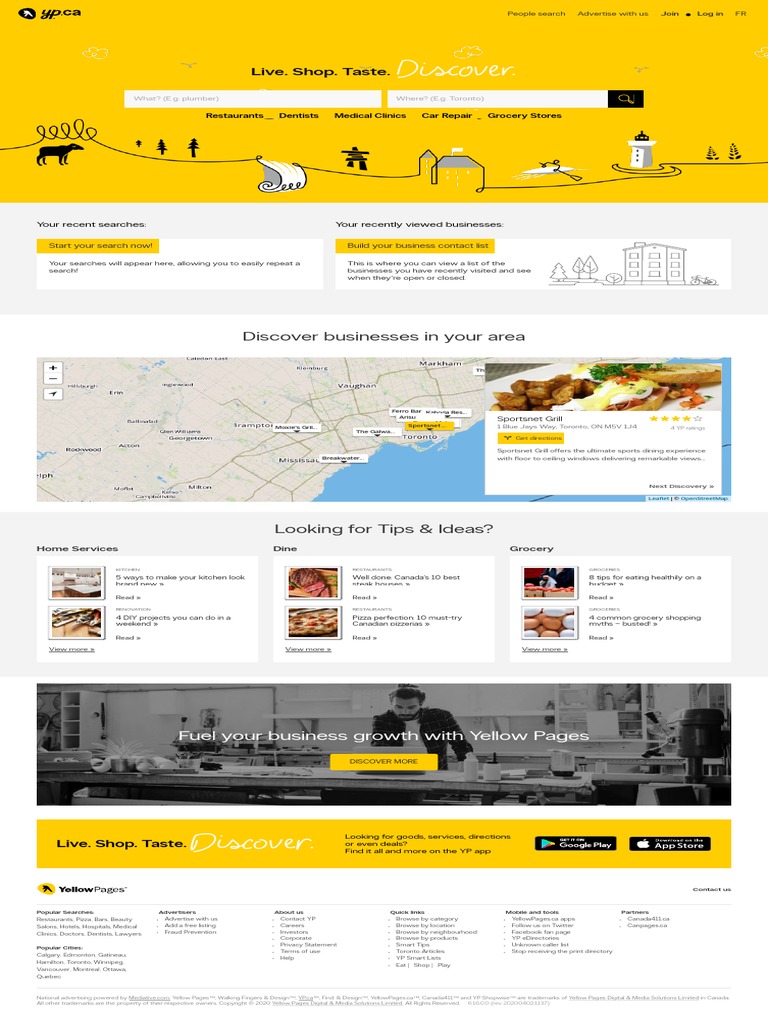 Find Local Businesses | Download Free PDF | Communication | Business