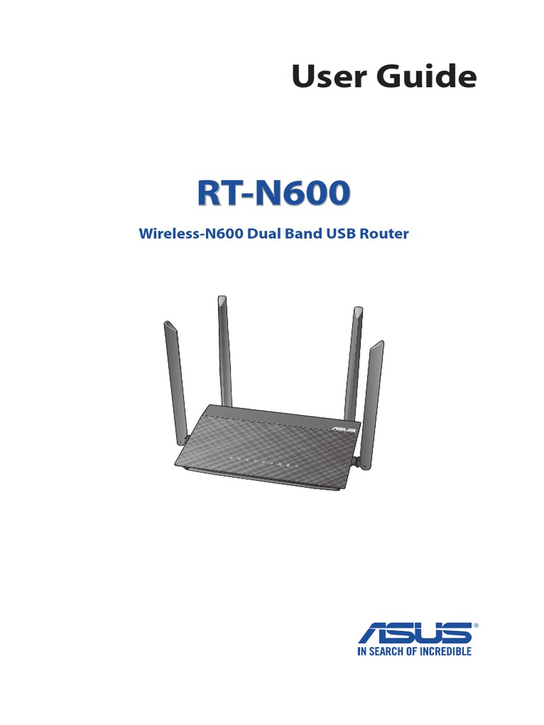 User Guide: Wireless-N600 Dual Band USB Router | PDF | Wireless Lan ...