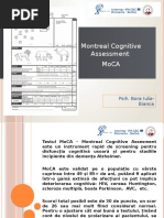 MoCA Instructions Romanian PDF | PDF