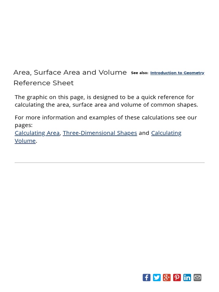 Geometry Reference Guide | PDF | Teaching Methods & Materials