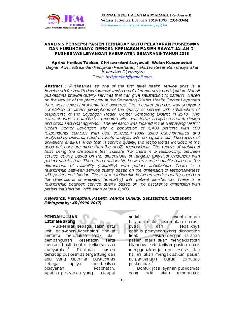 Referensi Kepuasan | PDF | Evaluation Methods | Research Methods