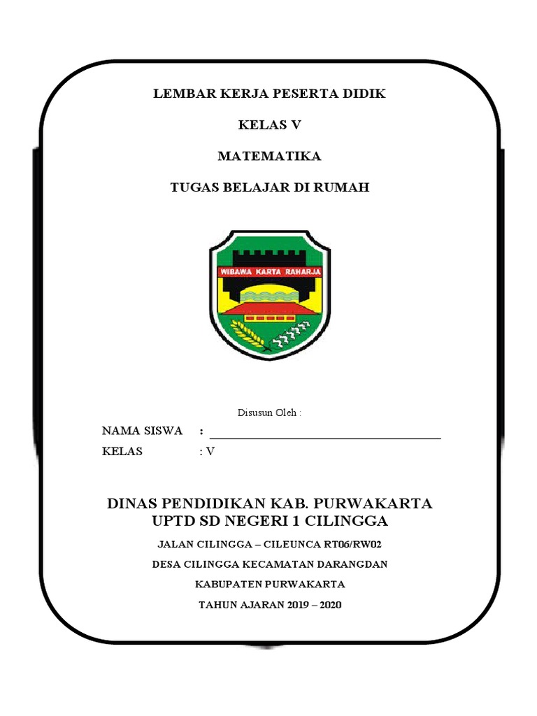 LKPD Kelas 5 MTK Ii | PDF