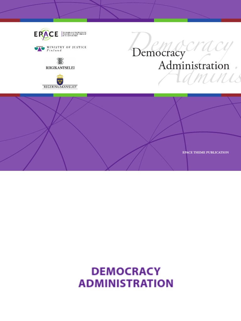Democracy Administration 1 | PDF | Brainstorming | Democracy