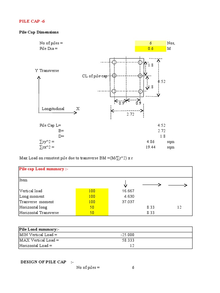 Pile Design | PDF | Deep Foundation | Structural Engineering