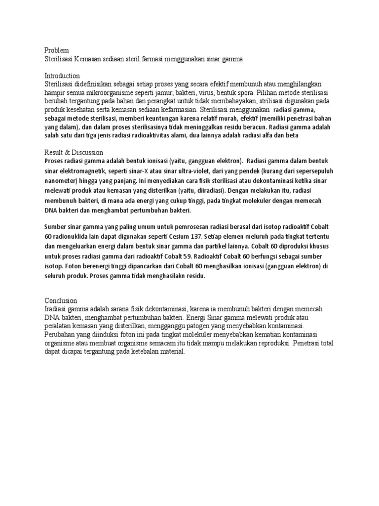 Sinar Gamma Poster Pdf