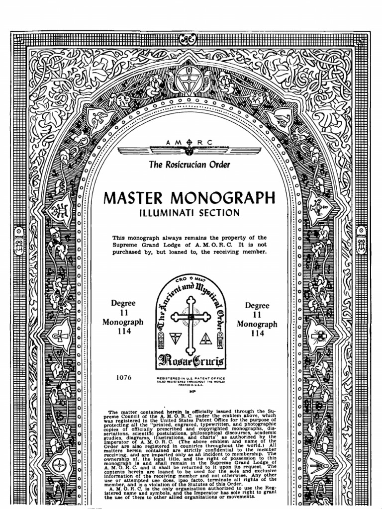 Amorc-Degree-11-114-136 2 PDF | PDF | Thought | Consciousness