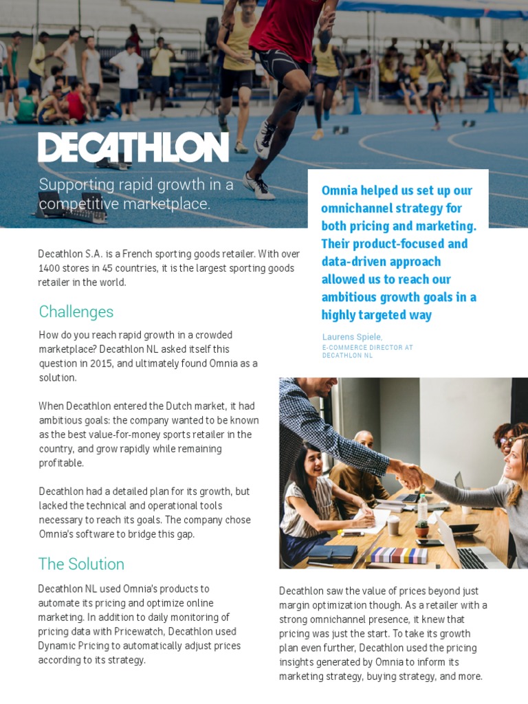 Decathlon Case Study | PDF | Pricing | Retail