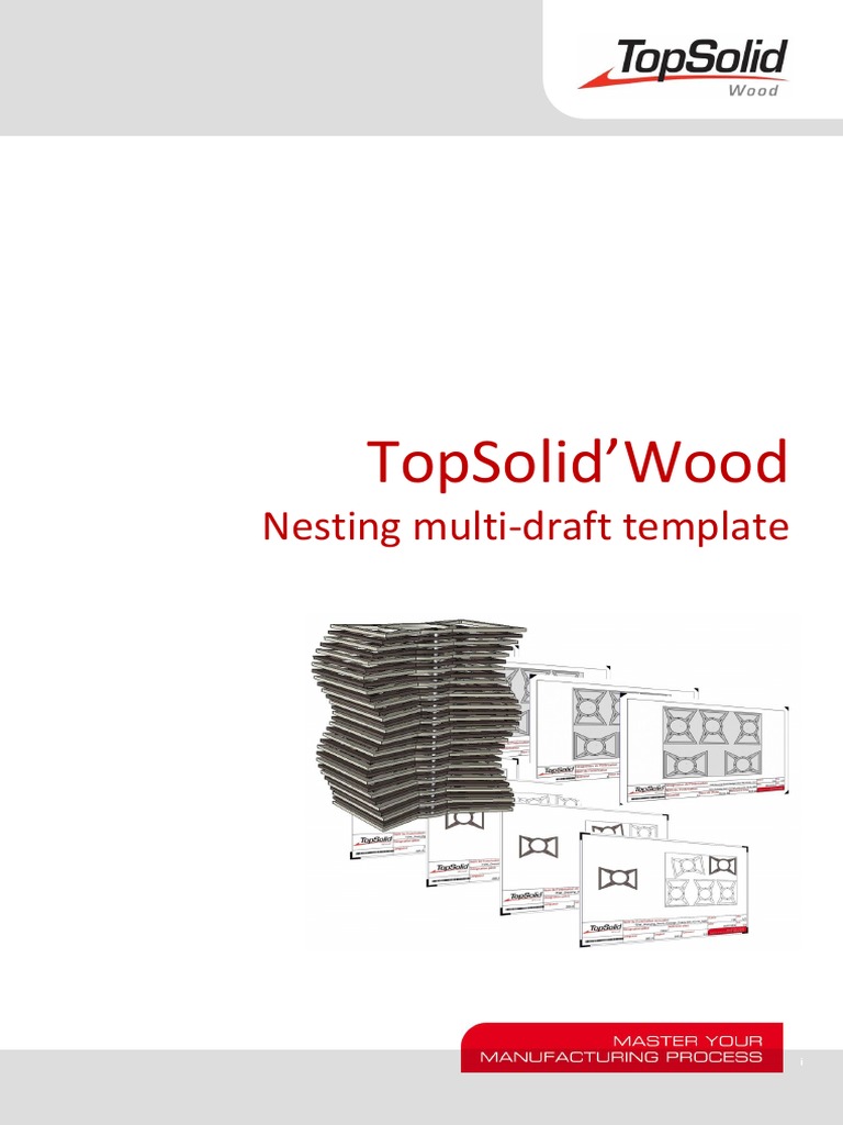 TopSolid TG Wood Nesting Draft v6 15 Us | PDF | Computer File | Subroutine