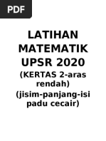 Soalan M3 Tahun 4 | PDF