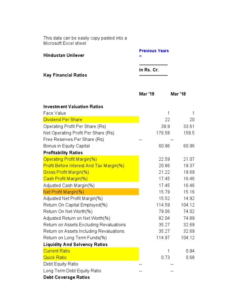 Industry Analysis Ratio | PDF | Revenue | Equity (Finance)