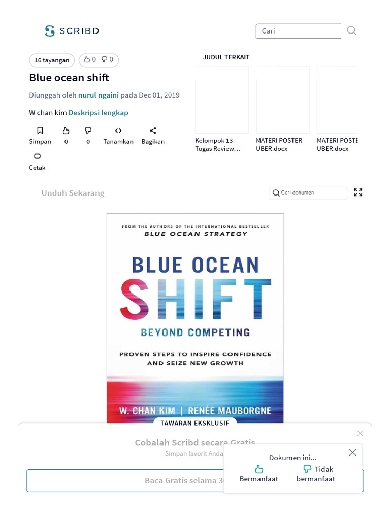 Blue Ocean Shift | PDF