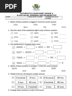 Rounding Off Grade 4 | PDF