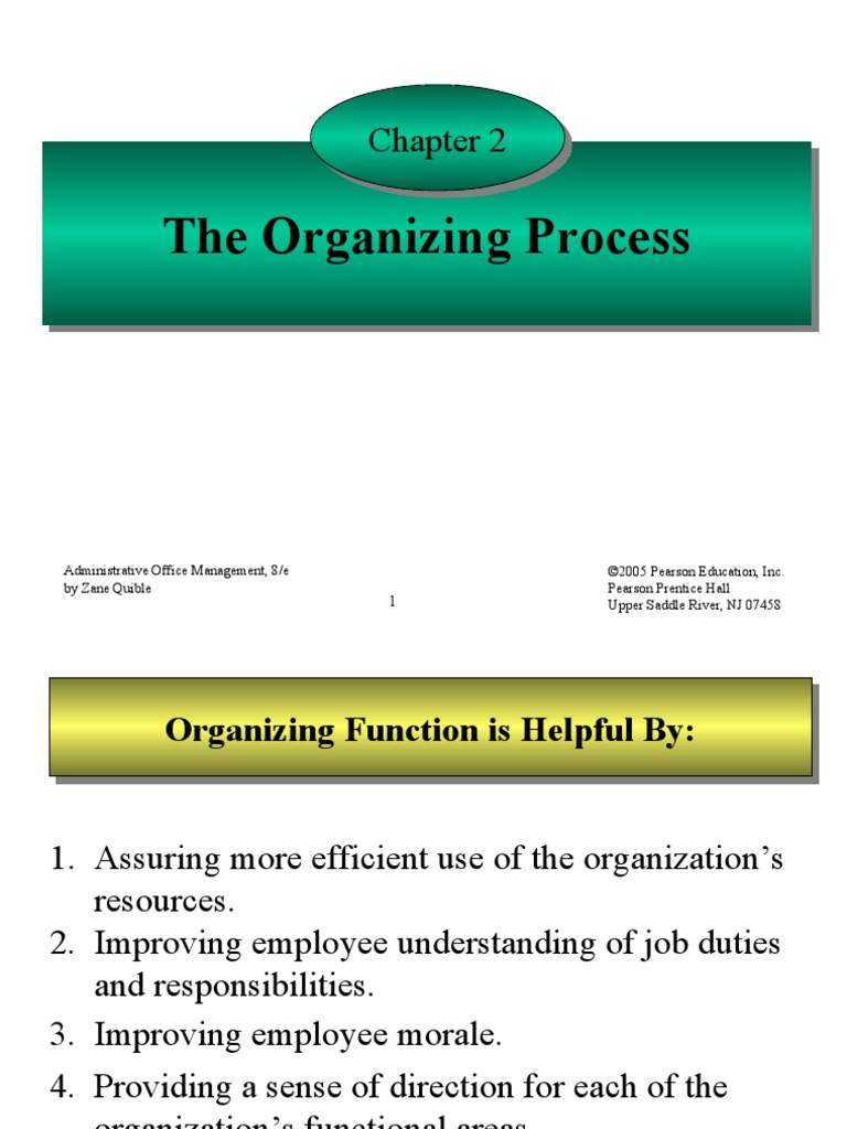 The Organizing Process | PDF | Psychological Concepts | Business
