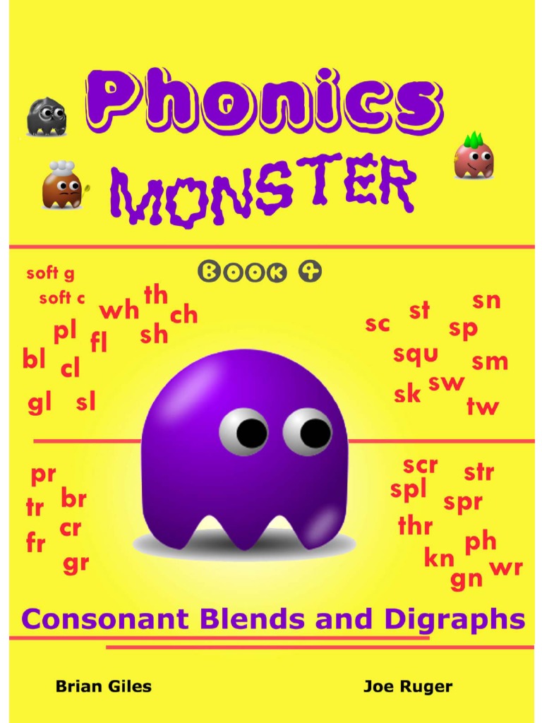 Phonics Monster Book 4 | PDF | Phonics | English Language