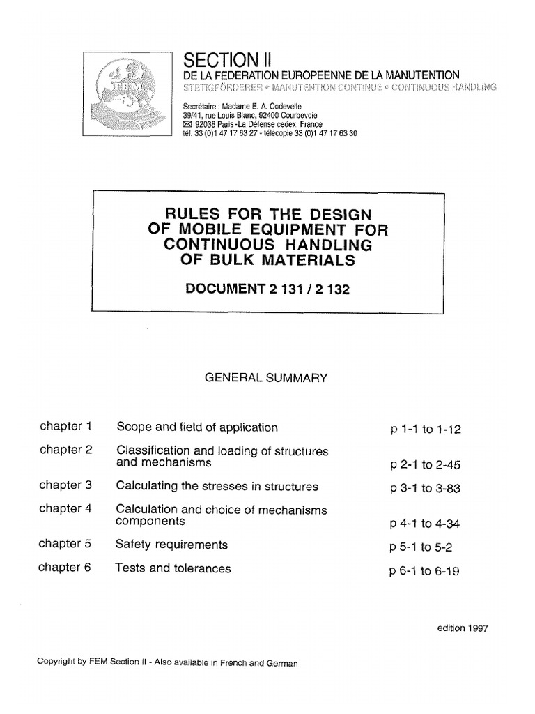 Fem 2.131-2.132 (1997) PDF | PDF | Strength Of Materials | Stress ...
