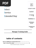 FOSSE & MARSHA Quick Reference Guide | PDF | Menu (Computing) | Hotel