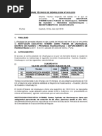 Modelo de Informe Tecnico de Losa Deportiva | PDF