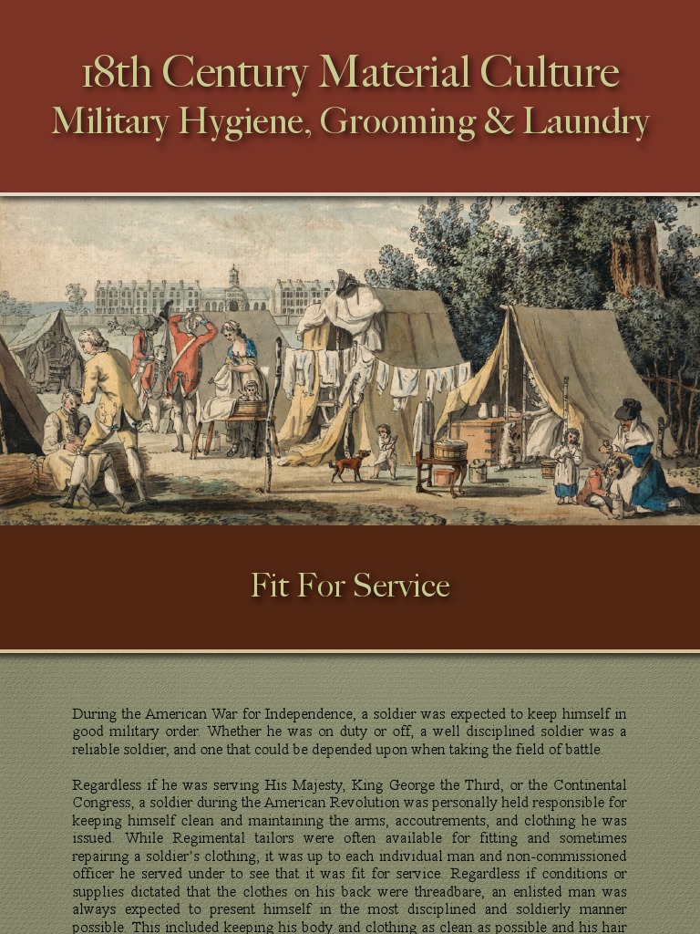 Military - Soldier Hygiene & Grooming | PDF | Regiment | Clothing