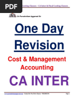CA Inter Costing Formula Book by CA Purushottam Aggarwal - Jan 25 | PDF ...