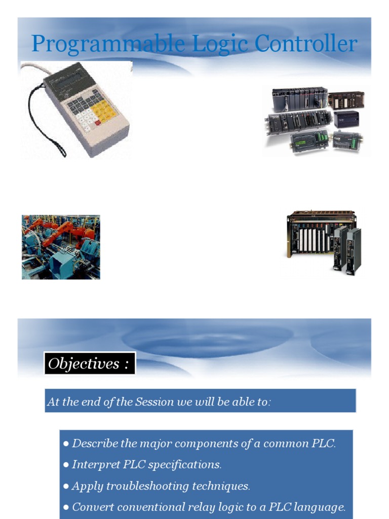 PLC Project | PDF | Programmable Logic Controller | Input/Output