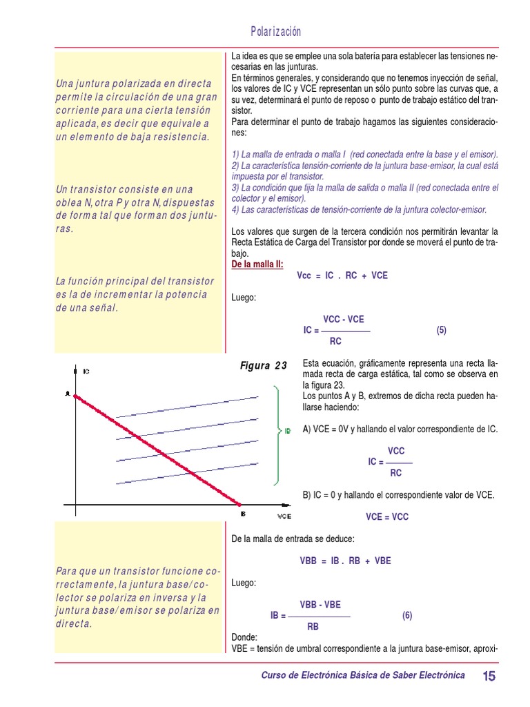 Electronica Basica-7 | PDF | Transistor | Circuito integrado