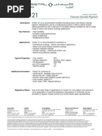 Shell GTL Sarawax SX105 Data Sheet | PDF | Wax | Alkane