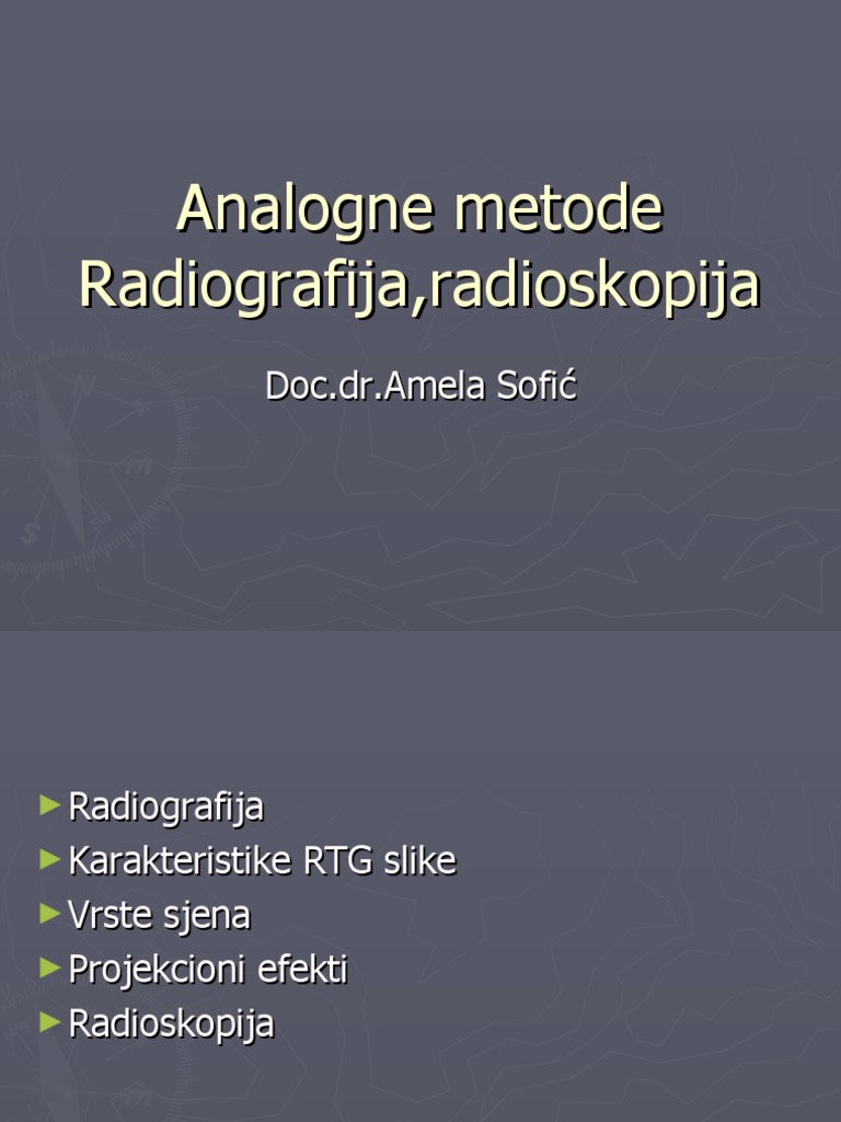 Radiografija, Radioskopija | PDF