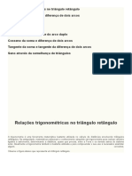 Formulas de Prostaferese O Baricentro Da | PDF | Trigonometria ...