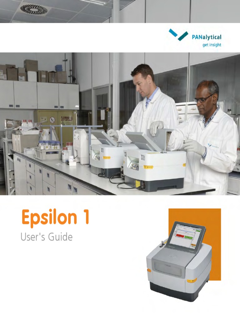 Epsilon 1 User Guide | PDF | Safety | Analytical Chemistry