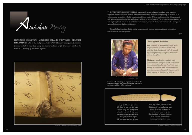 010 Ambahan Poetry | PDF | Poetry | Languages