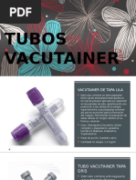 Colores de Tubos Vacutainer | PDF | Sangre | Coagulación