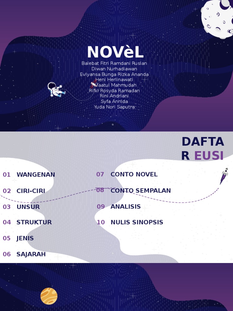 Power Point Ngeunaan Novel Sunda | PDF