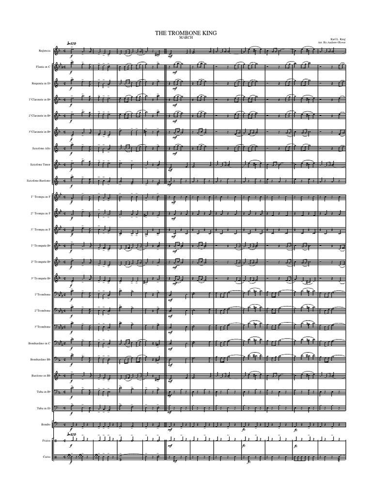 The Trombone King 2 | PDF | Jazz | Music Production