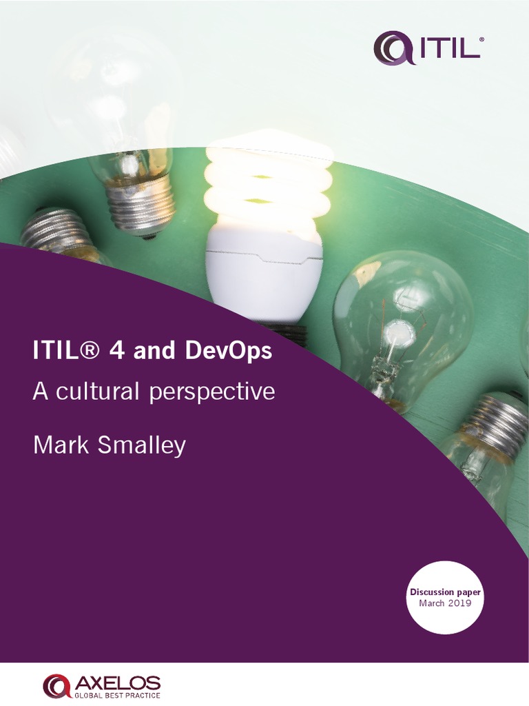 ITIL 4 and DevOps | PDF | Itil | It Service Management