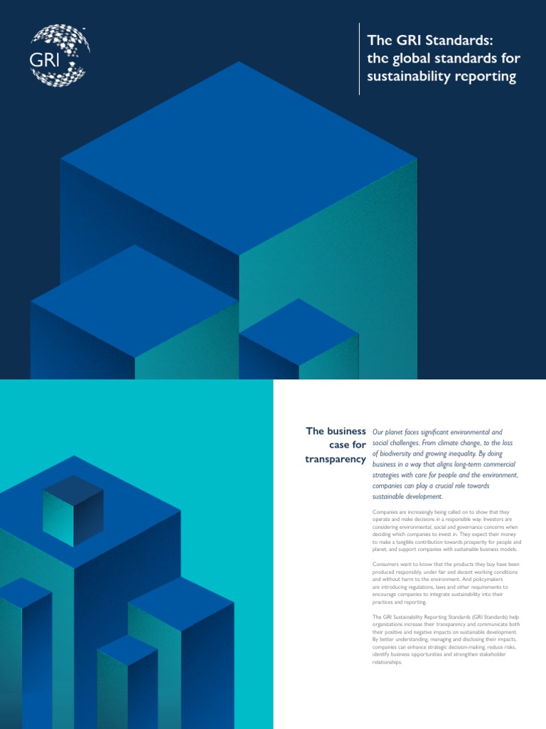 The GRI Standards: The Global Standards For Sustainability Reporting ...