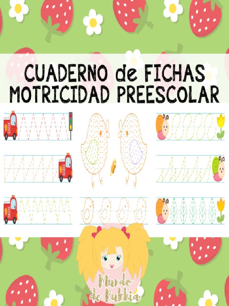 Cuadernito de Motricidad Fina para Preescolar Por Mundo de Rukkia PDF | PDF