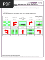Directions and Map Exercises for Kids | PDF