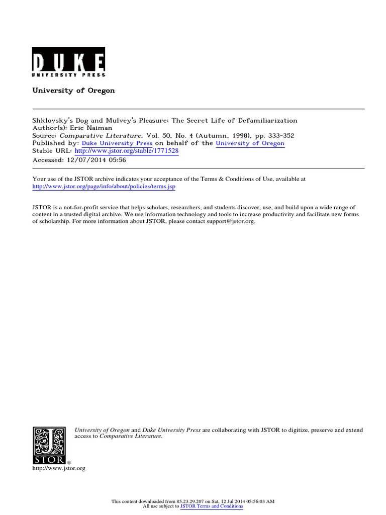 Duke University Press University of Oregon | PDF