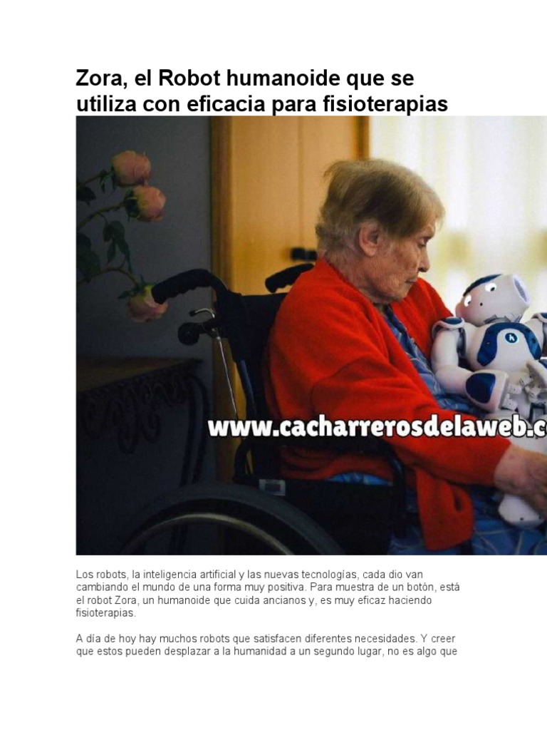 Zora | PDF | Robot | Robótica