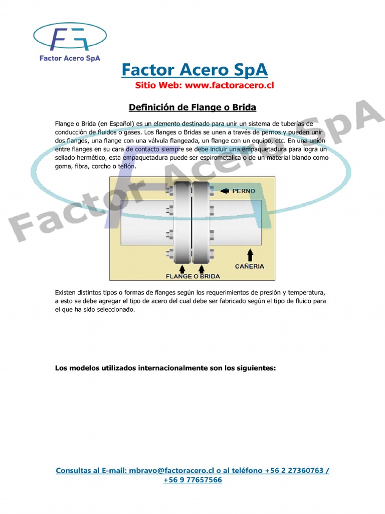 Flange o Brida PDF | PDF