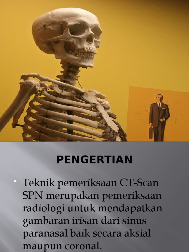 Teknik Pemeriksaan CT SPN 2019 | PDF