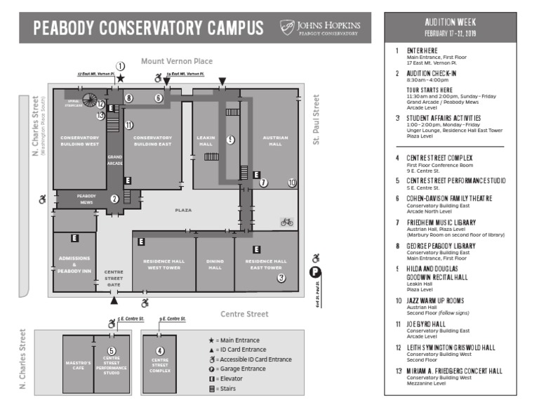 Peabody Conservatory Campus: Mount Vernon Place | PDF | Tourist ...