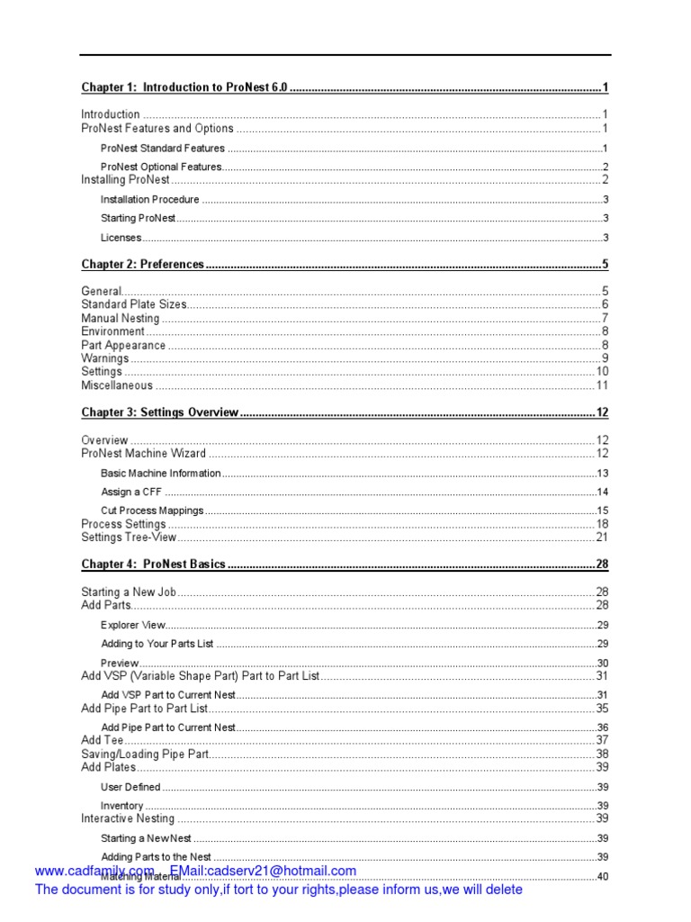 ProNest Manual | PDF | Microsoft Windows | License