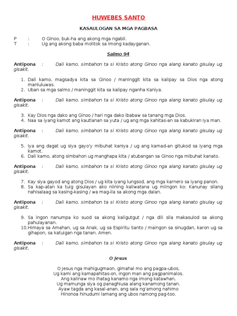 Edited HUWEBES SANTO | PDF