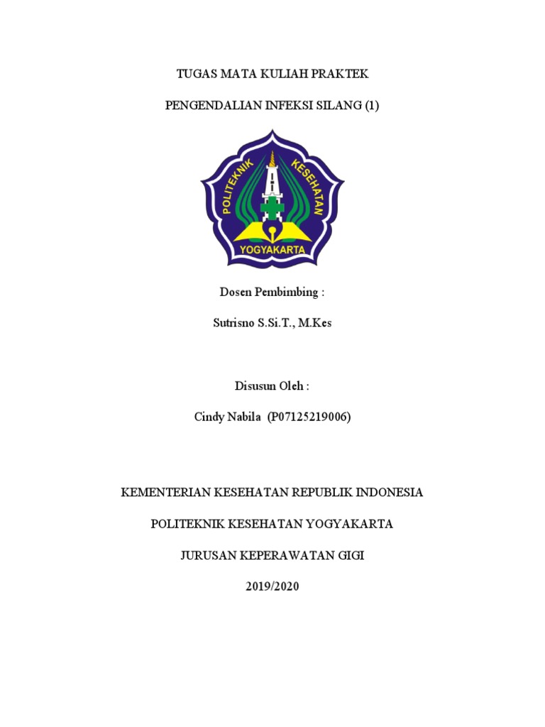 Desinfeksi Dental Unit | PDF