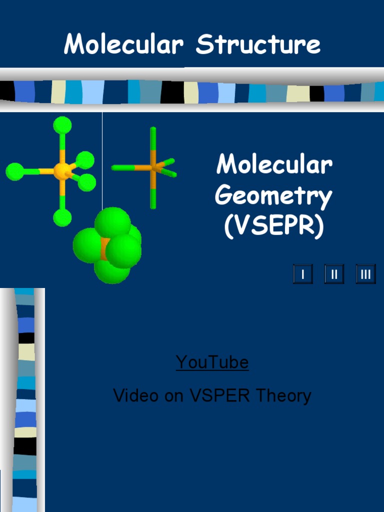 Molecular Geometry Vsepr | PDF | Chemical Bond | Covalent Bond