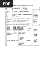 Neurological Observation Chart A3 Spreads - Layout 1 | PDF | Pain | Coma