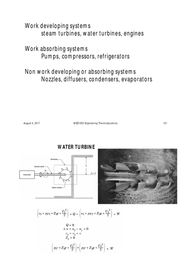 Thermodynamic Systems and Components | PDF