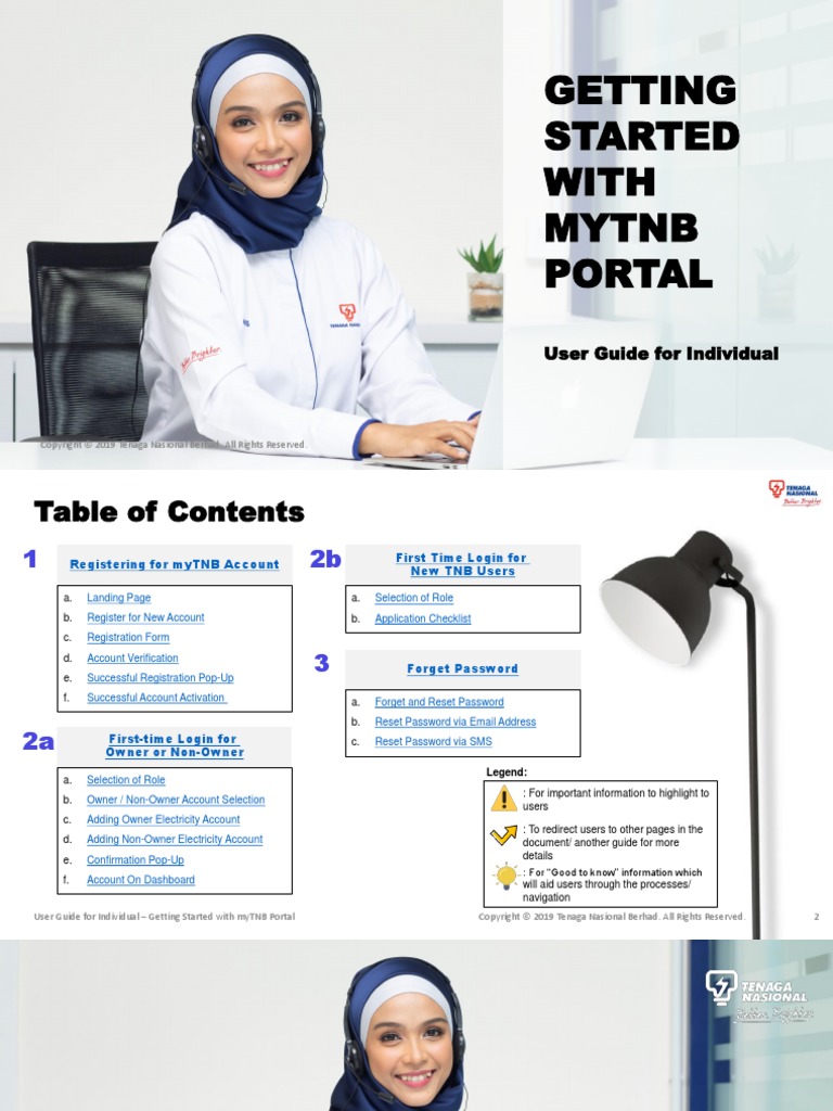 How To Register For A New myTNB Account PDF | PDF | Password | Cyberspace